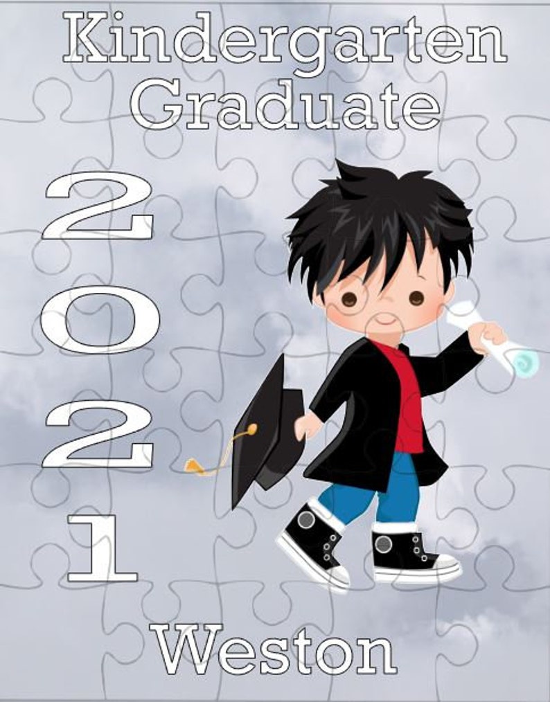 Personalized Puzzle for Kids - Kindergarten Graduation Gift ...