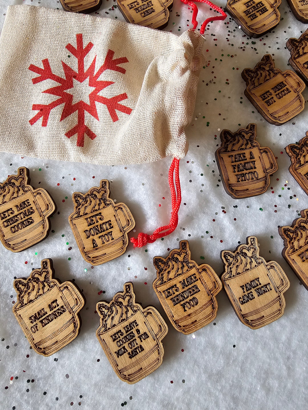 Christmas Activity Tokens - Christmas Themed Gift - Stocking Stuffer ...