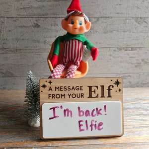 Elf Message Board - Elf Accessory - Elf Helper - Christmas Elf - Elf ...