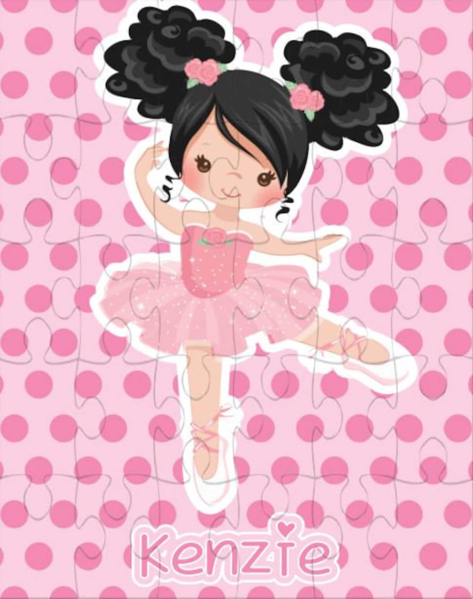 Personalized Puzzle for Kids Ballerina Puzzle Ballet - Etsy