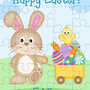 Easter Puzzle Personalized - Personalized Easter Gift - Easter Kids ...