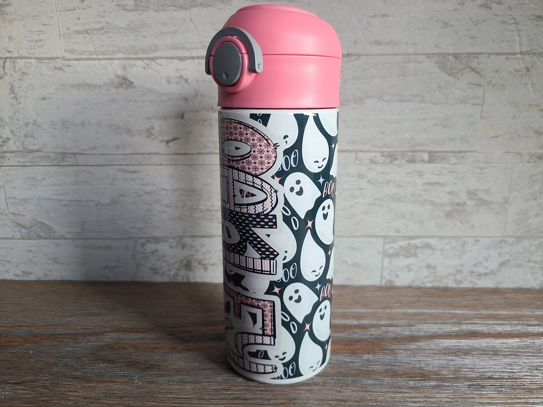 Friendly Ghosts Water Bottle, Halloween Cup, Water Bottle for Kids ...