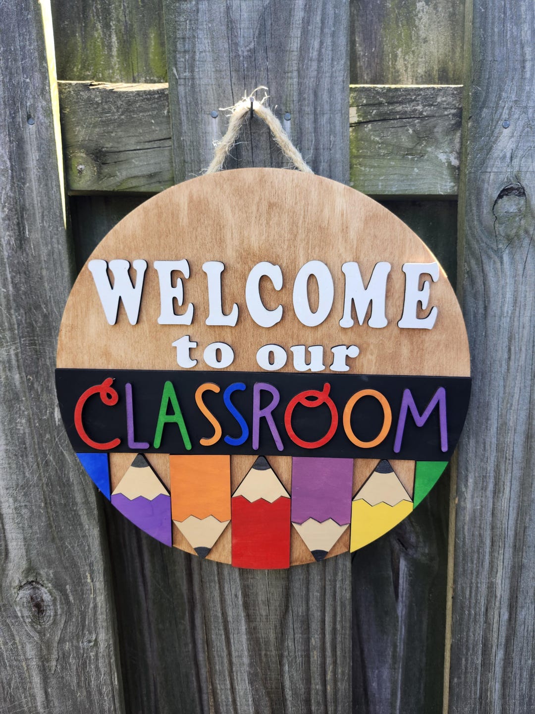 Classroom Door Sign, Teacher Gift, Classroom Decoration, Gift for ...
