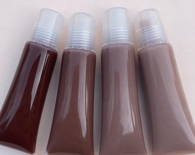 Brown Lipgloss Neutral Shades Lipgloss Shades of Brown Nude Brown ...