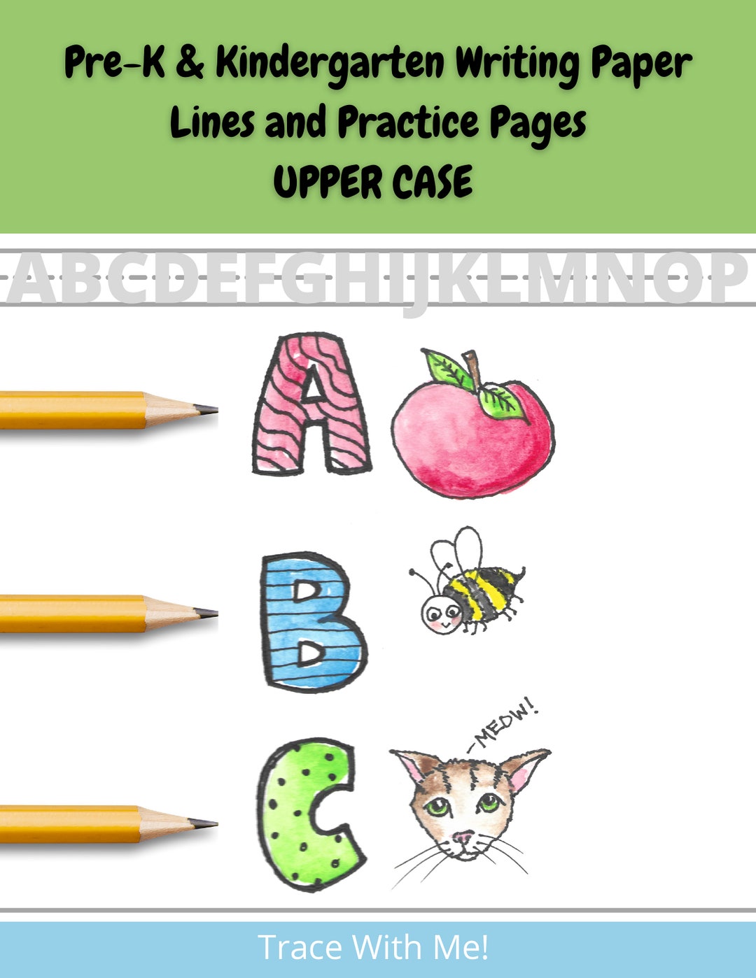 A is for Apple Printable Worksheets A-Z - Etsy