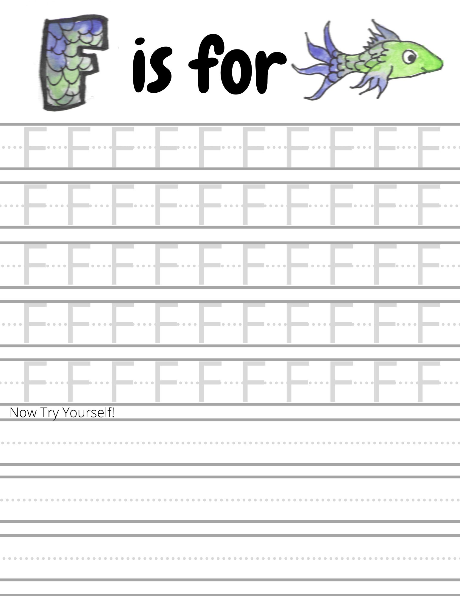 A is for Apple Printable Worksheets A-Z - Etsy