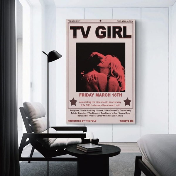 Tv Girl Poster - Etsy