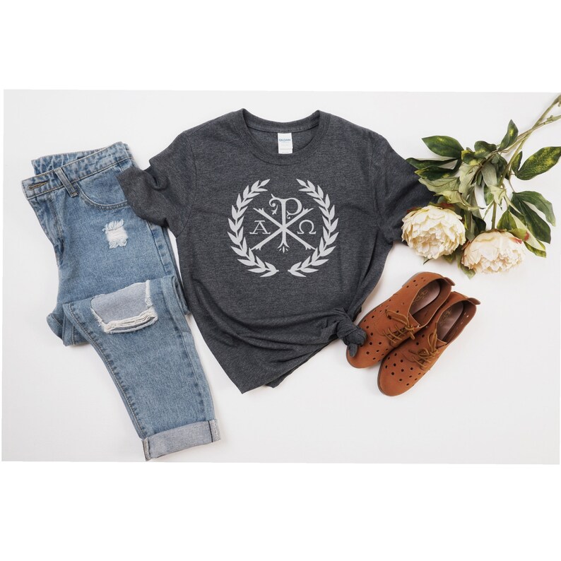 Chiro Catholic Tshirt, Chiro Designs, Alpha & Omega Shirt, Catholic ...