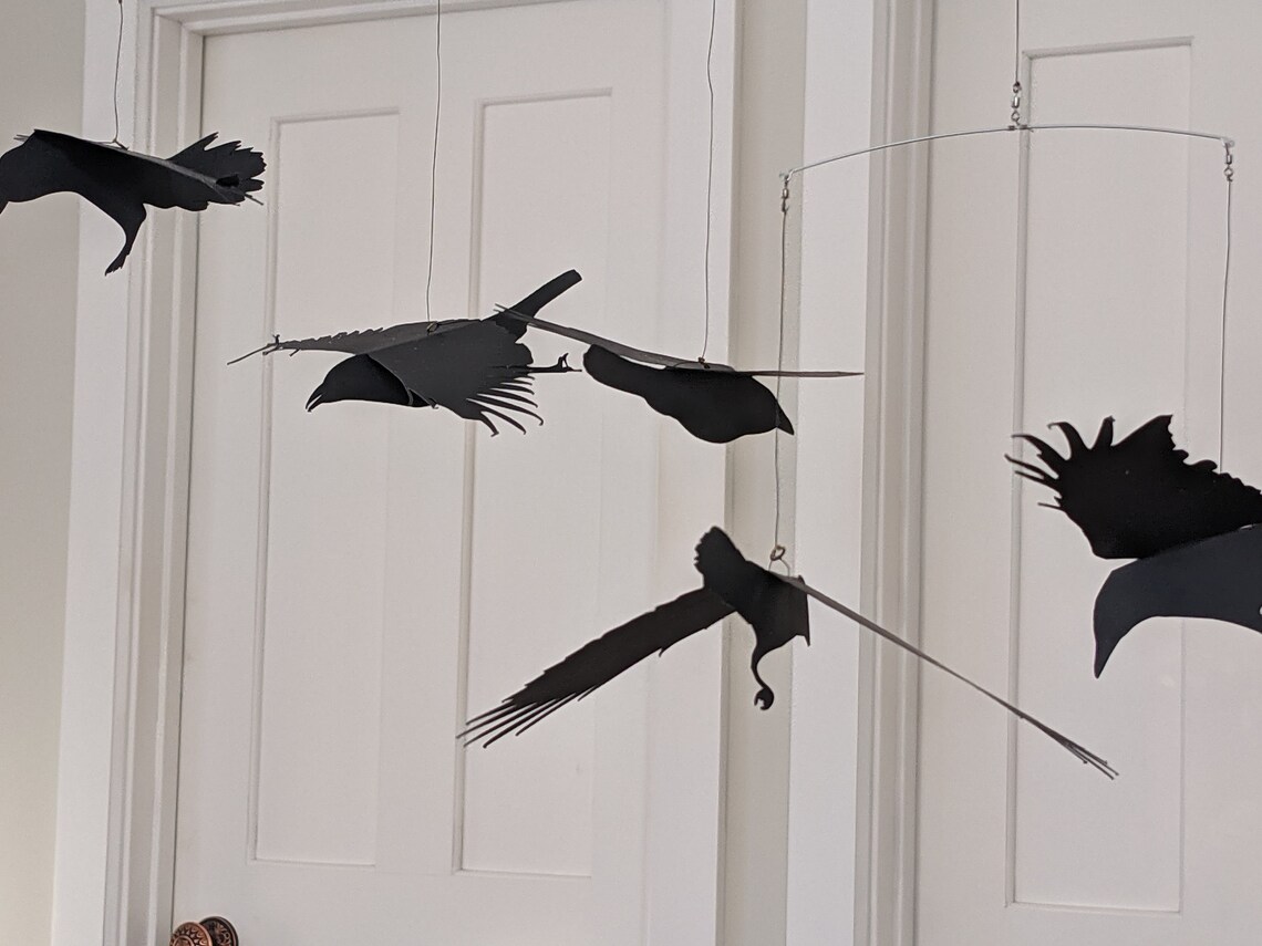 Crow Mobile - Etsy