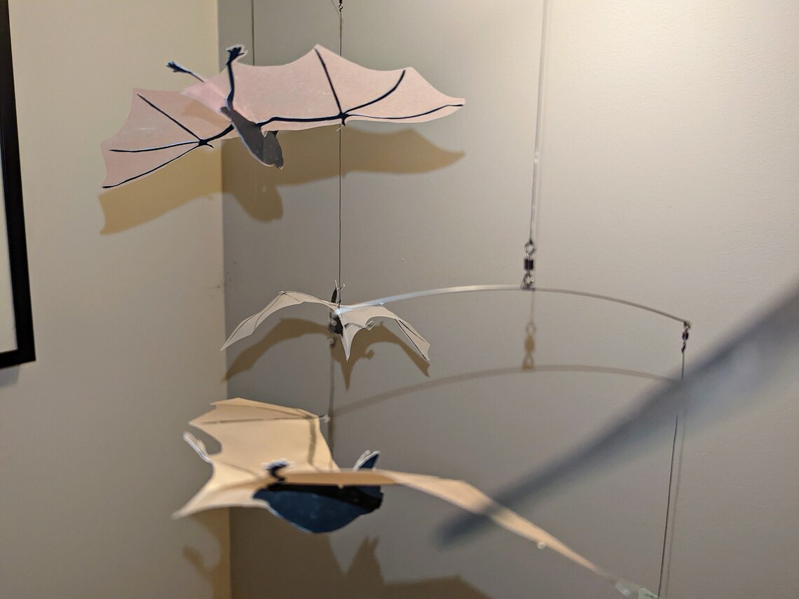 Flying Bats Mobile - Etsy