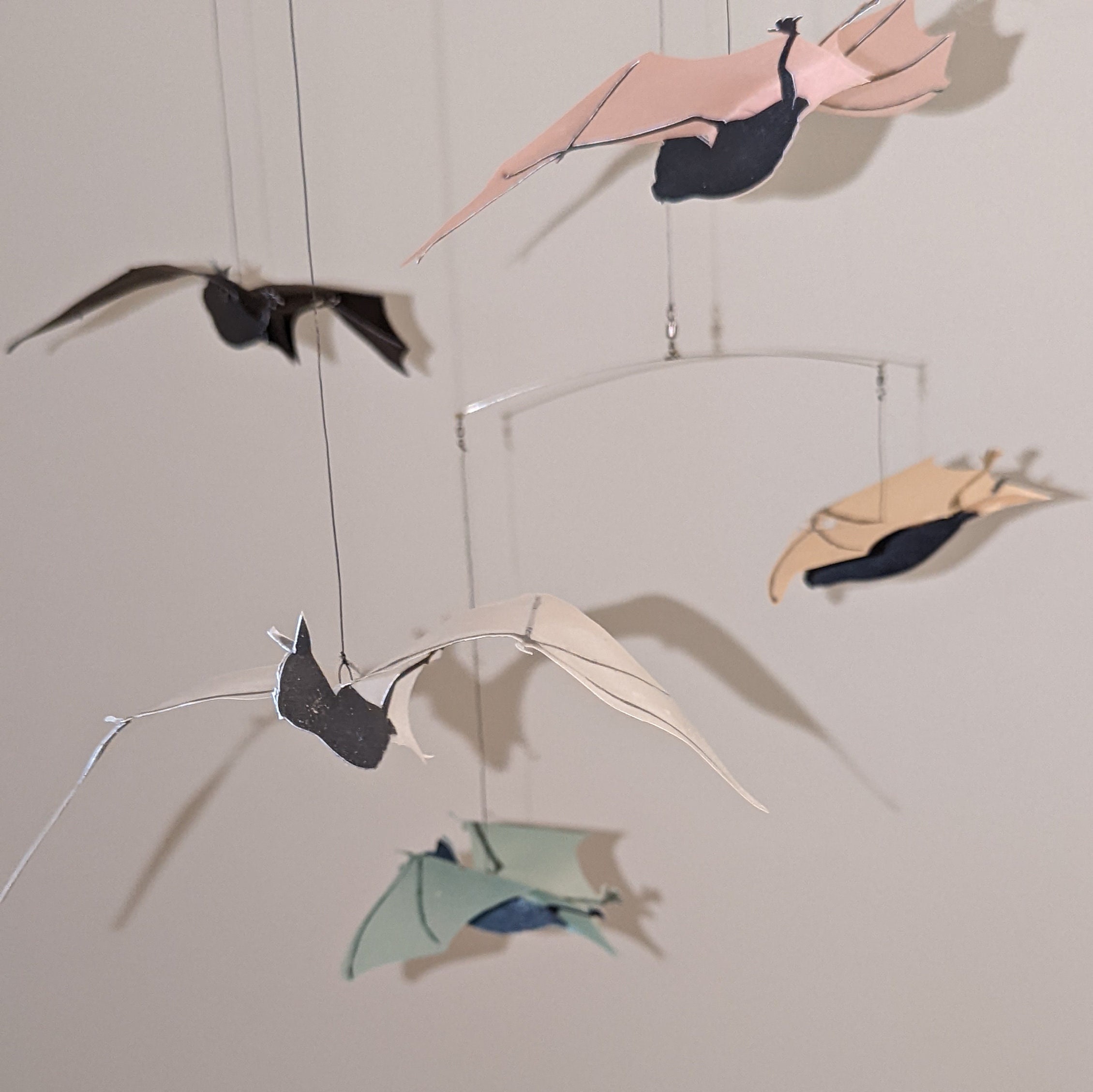 Flying Bats Mobile - Etsy