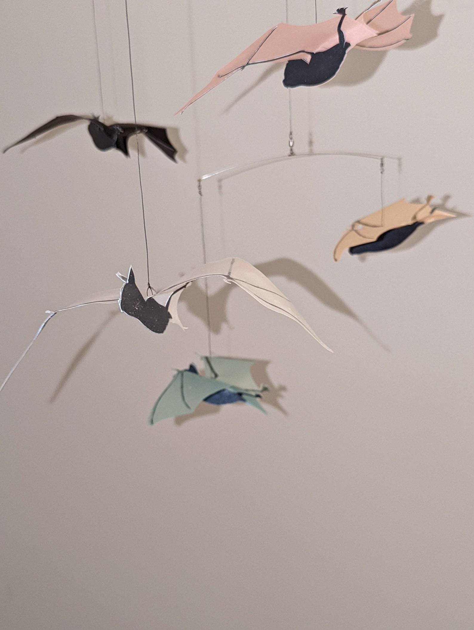 Flying Bats Mobile - Etsy