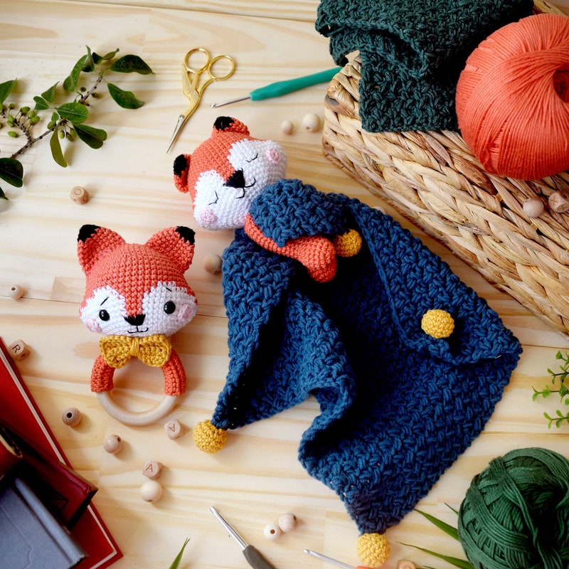 Crochet Fox Rattle Pattern - Etsy