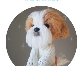 Crochet Shih Tzu Pattern - Etsy