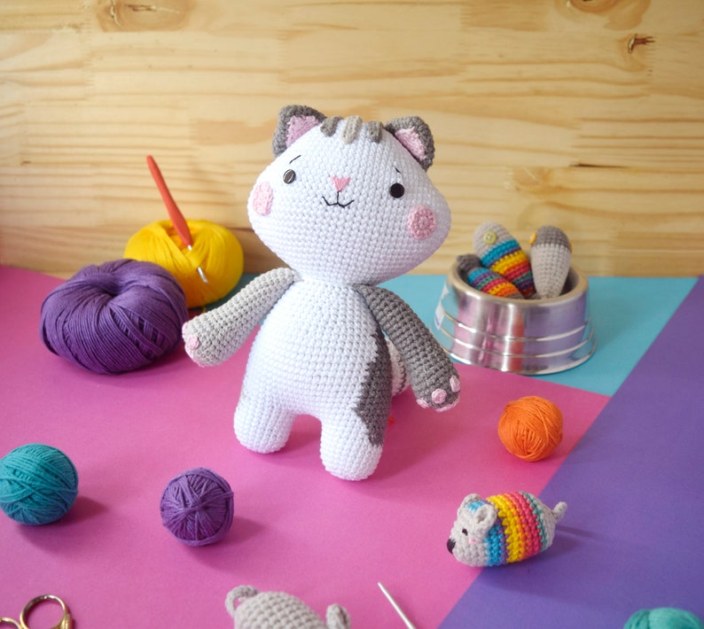 Crochet Pattern Amicats Amigurumis - Etsy