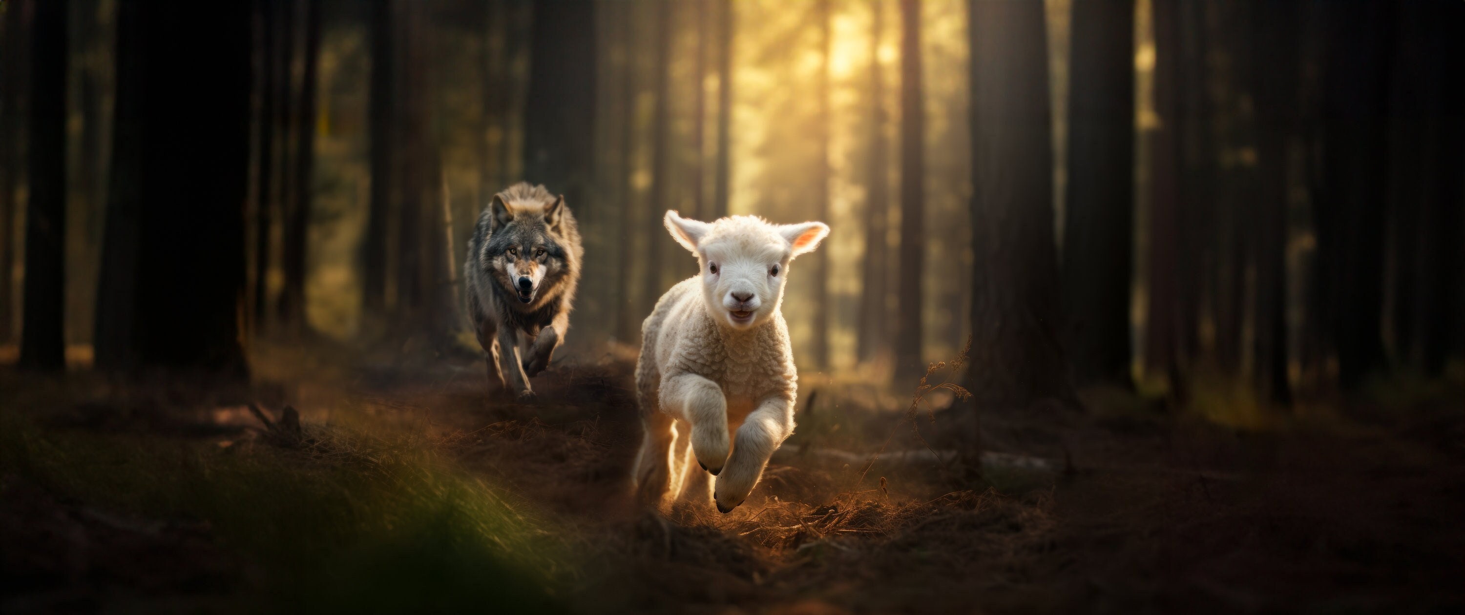 Jesus Christ, Wolf and Innocent Lamb, DIGITAL DOWNLOAD, Biblical ...