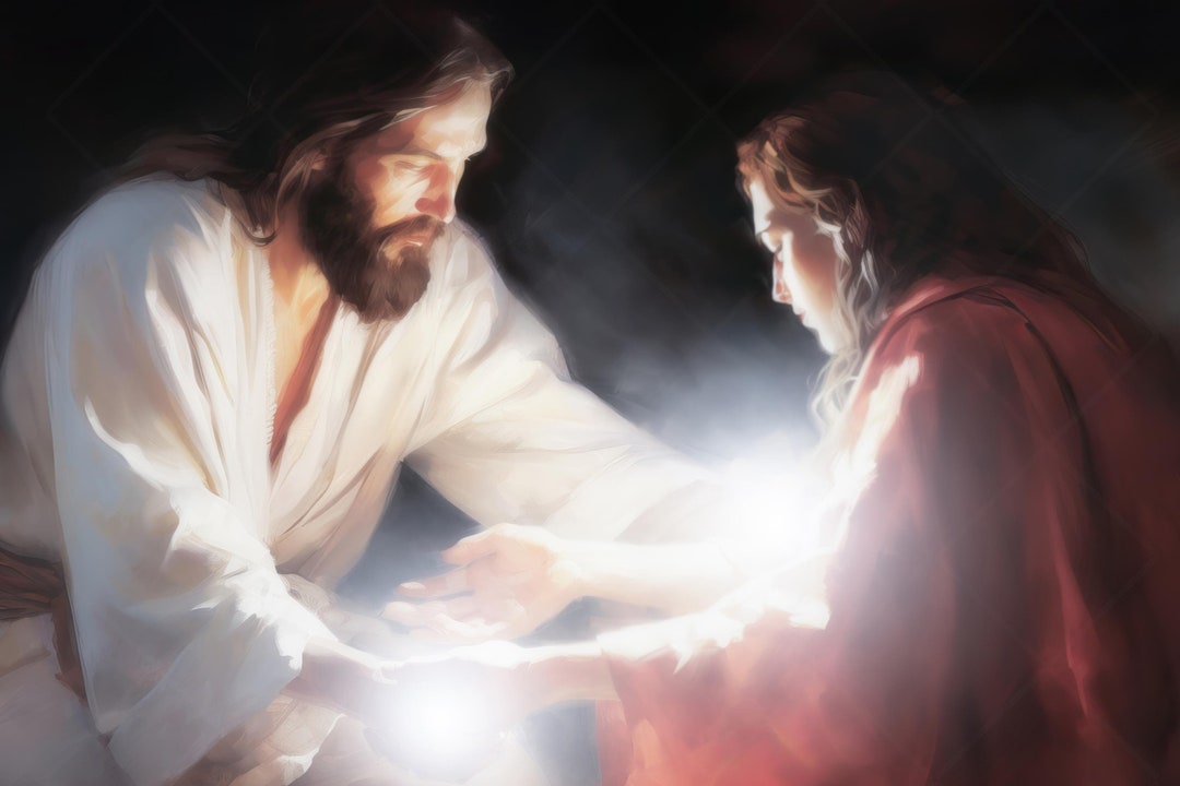 Jesus the Great Healer Printable Art Christian Wall Decor Faith-based ...