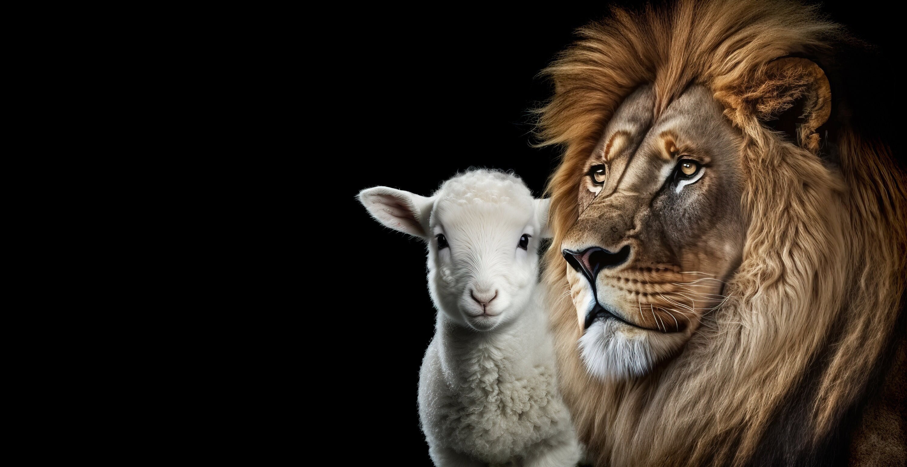 Lion and the Lamb, Digital Download, Religious, Easter, Christian ...