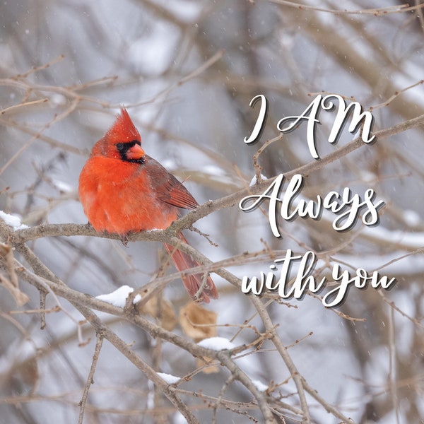 Printable Cardinal Poem - Etsy