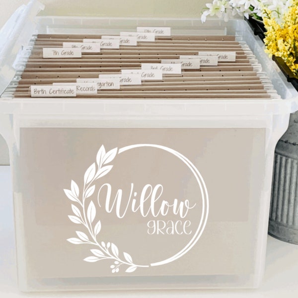 Milestone File Box - Etsy