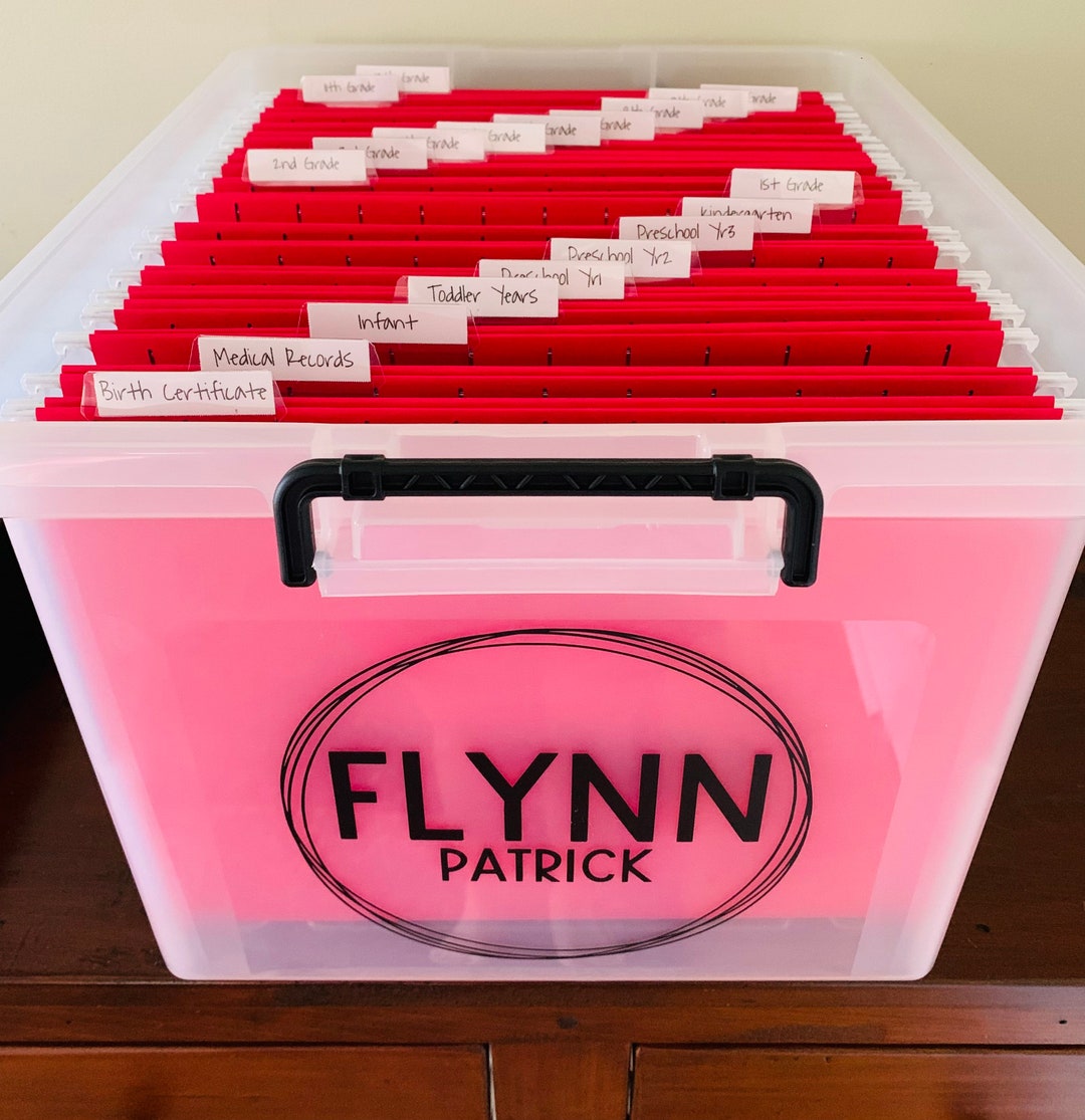 Milestone Tote Kit , Baby Memory Box DIY Kit , Keepsake Box DIY Kit ...