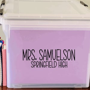 Teacher File Box , Classroom Organization , Teacher's Organization Box ...