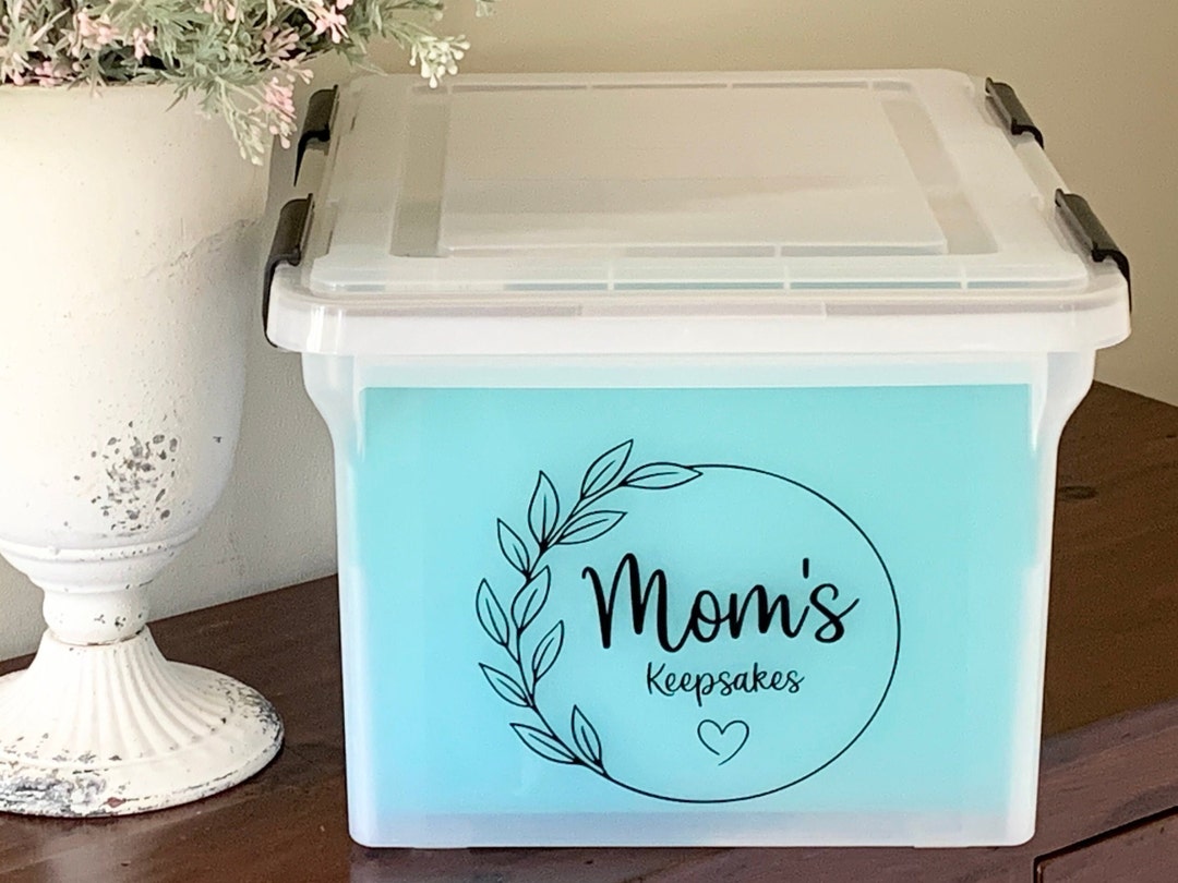 Family Keepsake Box, Parent's Memory Box, Parent's Keepsake Box, Dad's ...