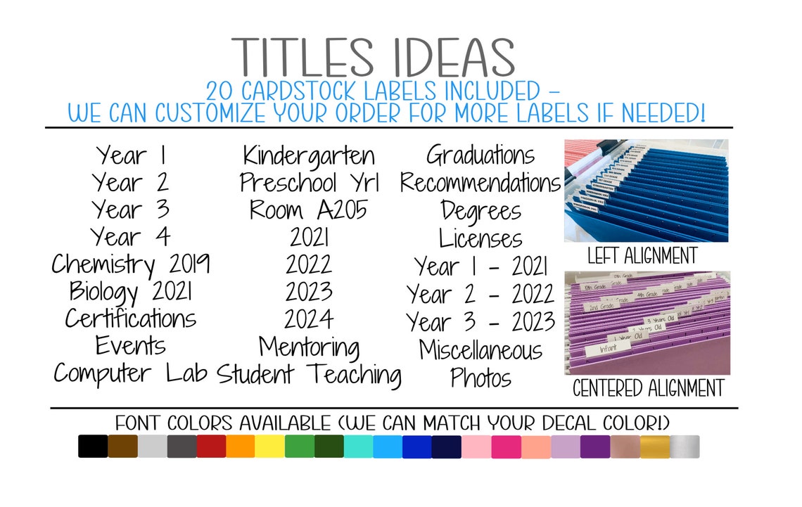 Teacher File Box Classroom Organization Teacher's | Etsy