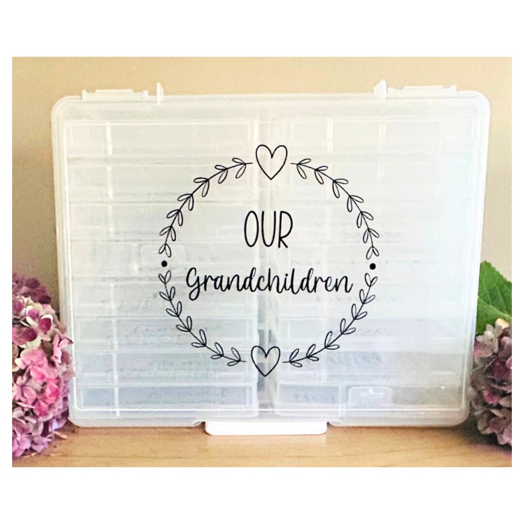 Grandparents Memory Box, Christmas Gift for Family, Photo Holder ...