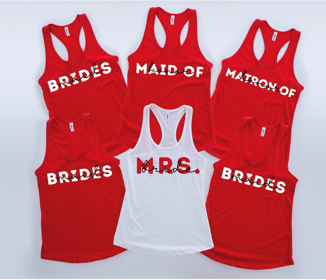 Mrs. Tanks, Bridal Party Tanks, Bachelorette Party Tanks, Bride to Be ...