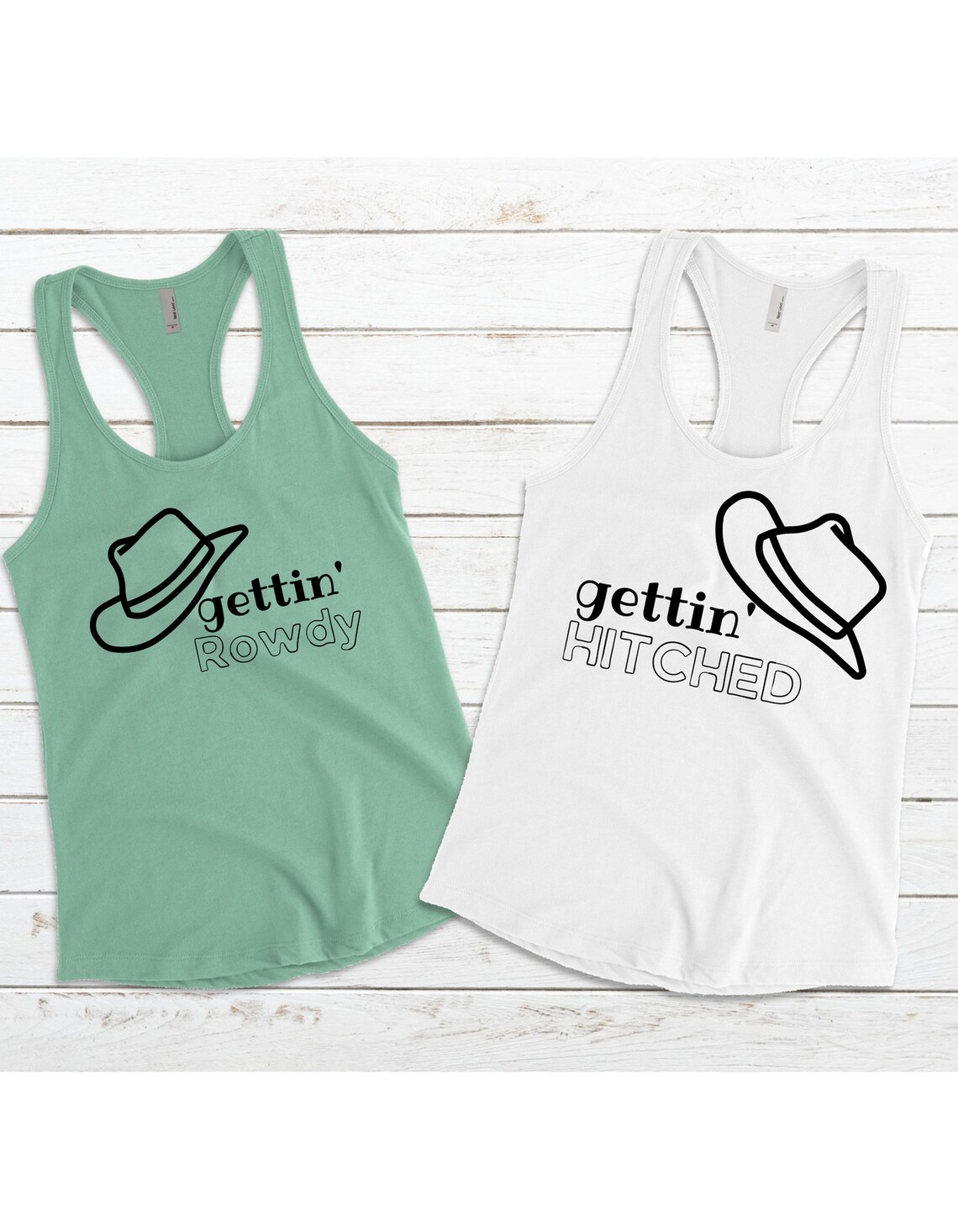 Bachelorette Party Tanks, Bridal Party Tanks, Matching Bridal Party ...