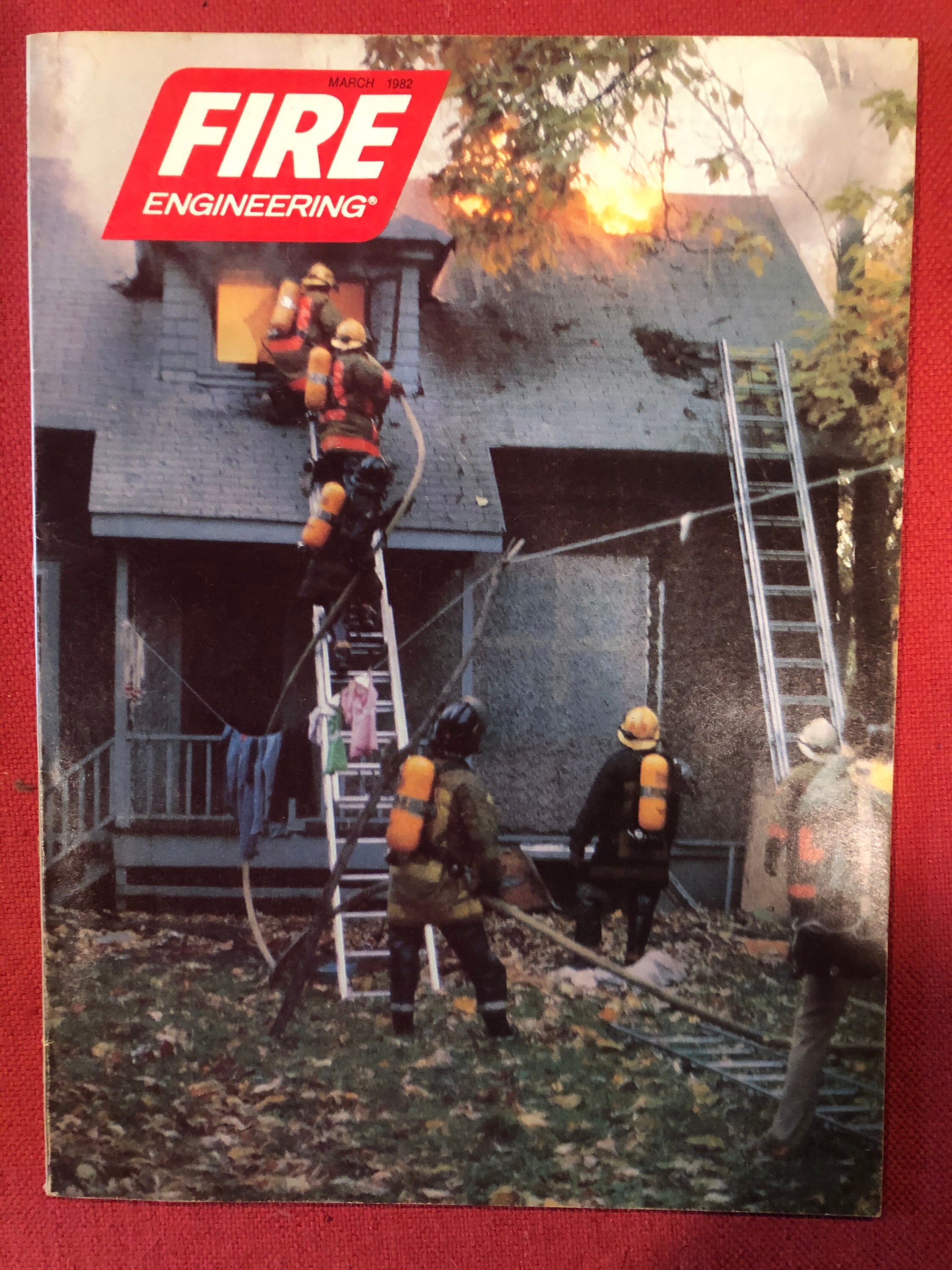 Fire Engineering Magazine March 1982 - Etsy