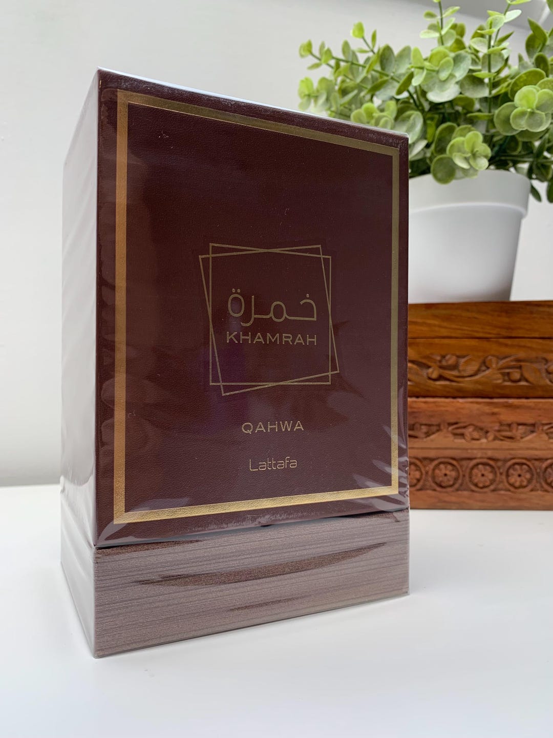 Lattafa Khamrah Qahwa Eau De Parfum – Unisex Coffee Spice Fragrance ...