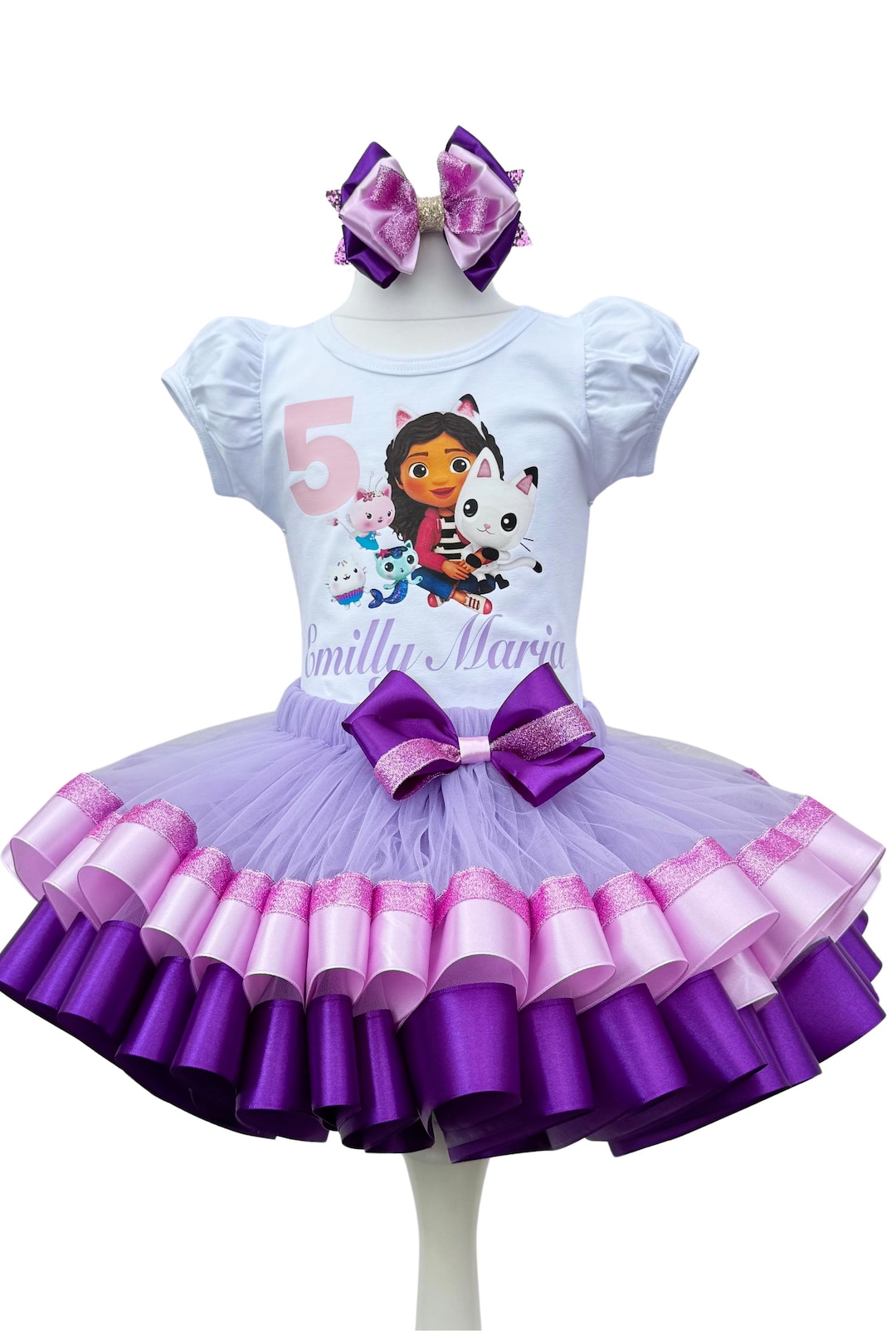 Gabby Birthday Outfit-gabby Girl Tutu Set-gabby Girls Dress Cakey ...