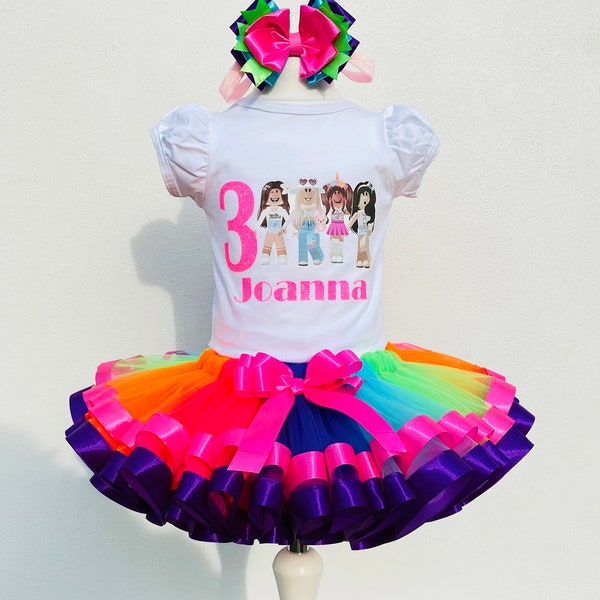 Girl Roblox Party - Etsy