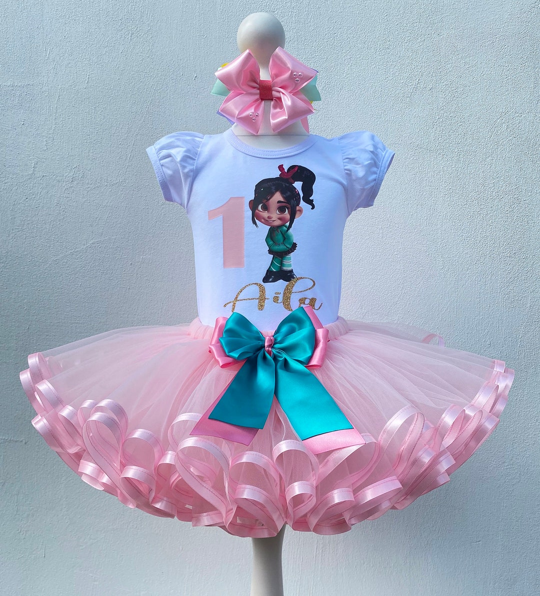 Vanellope Birthday Outfit-vanellope Girls Tutu Set-candy Birthday ...