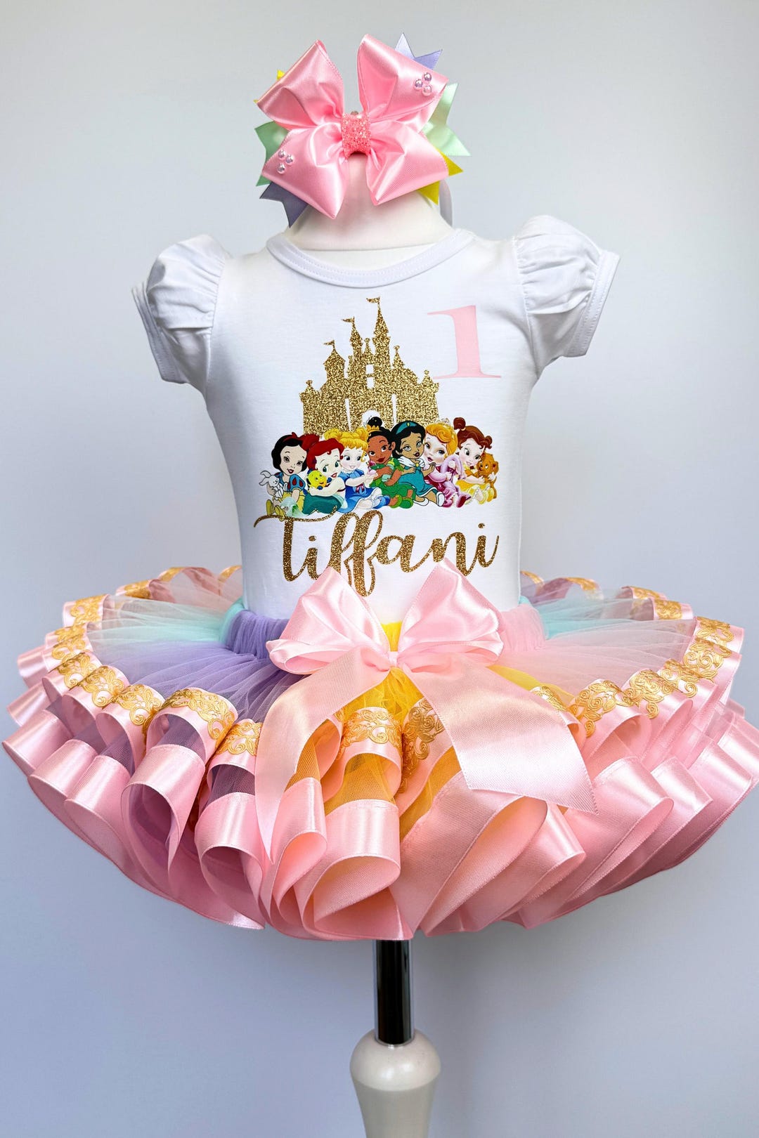 Baby Princess Birthday Tutu Outfit-little Princesses Birthday Outfit ...