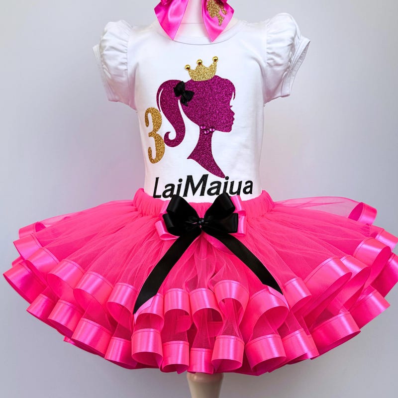 Hot Pink Barbie Outfit - Etsy