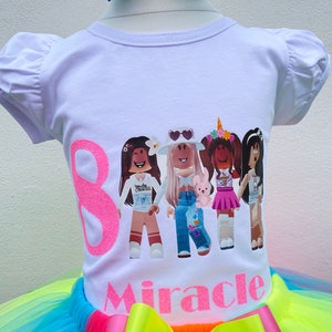 Girl Birthday Party Outfit-rainbow Girls Birthday Outfit-princess Tutu ...