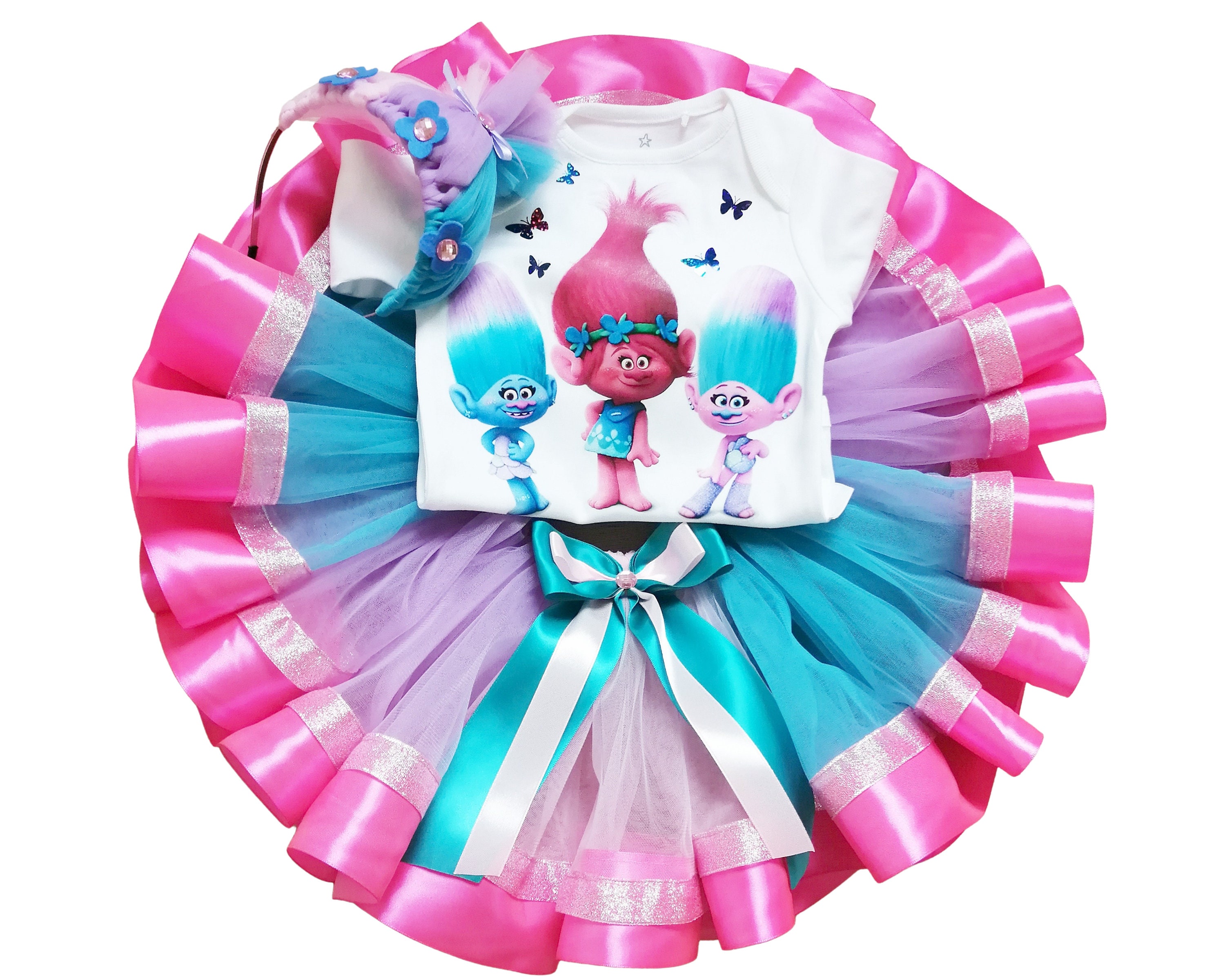 Troll’s Princess Poppy Handmade Outfit - munimoro.gob.pe