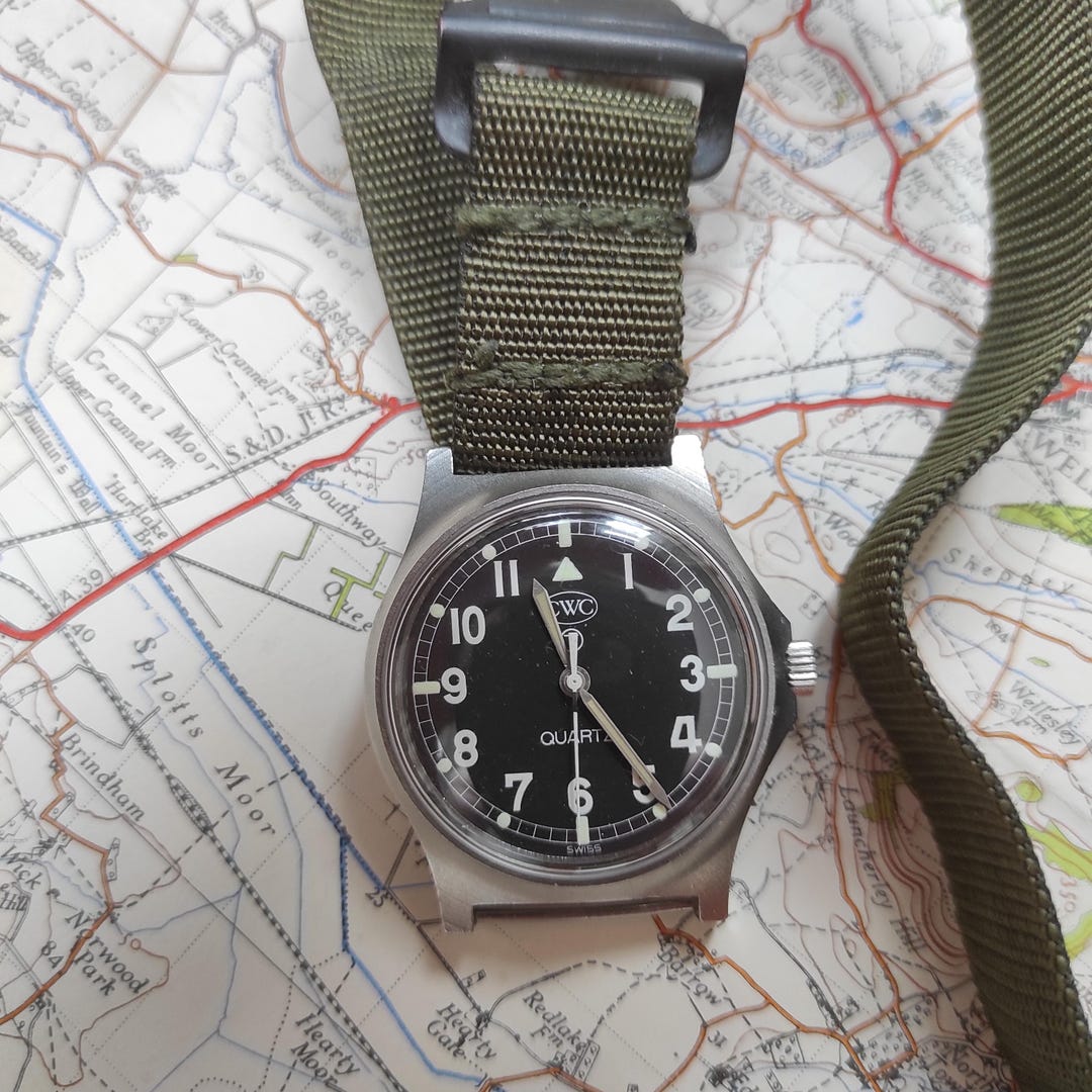 Incredible Original 1982 CWC Fatboy British Military G10 Watch. Recent ...
