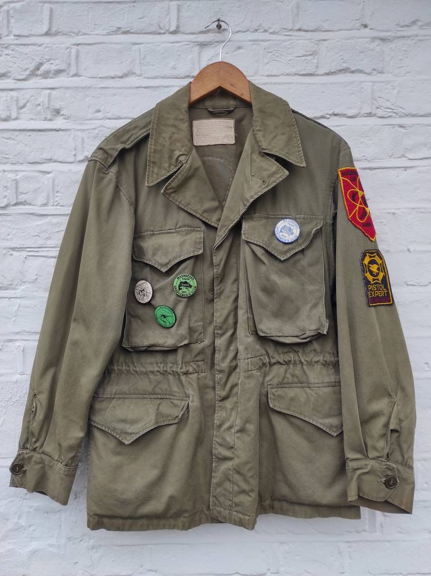 Unusual and Genuine US Army M43 Jacket With Post War NRA and - Etsy