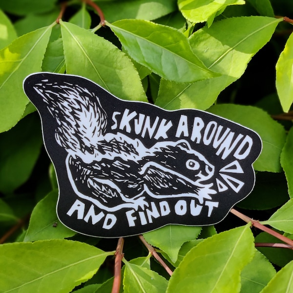 Skunk Sticker - Etsy