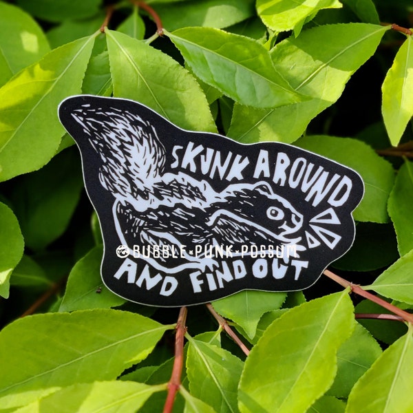 Skunk Sticker - Etsy