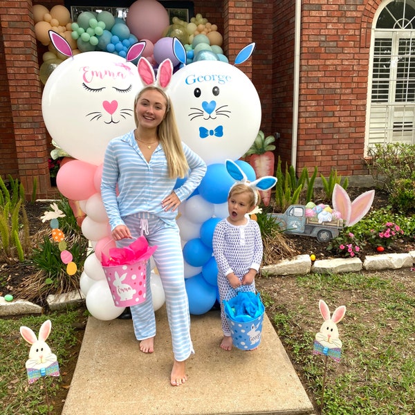Easter Bunny Balloon - Etsy