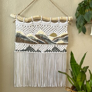 Cascading Mountains Macrame Wall Hanging - Etsy