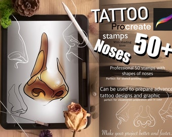 Nose Stencil Set - Etsy