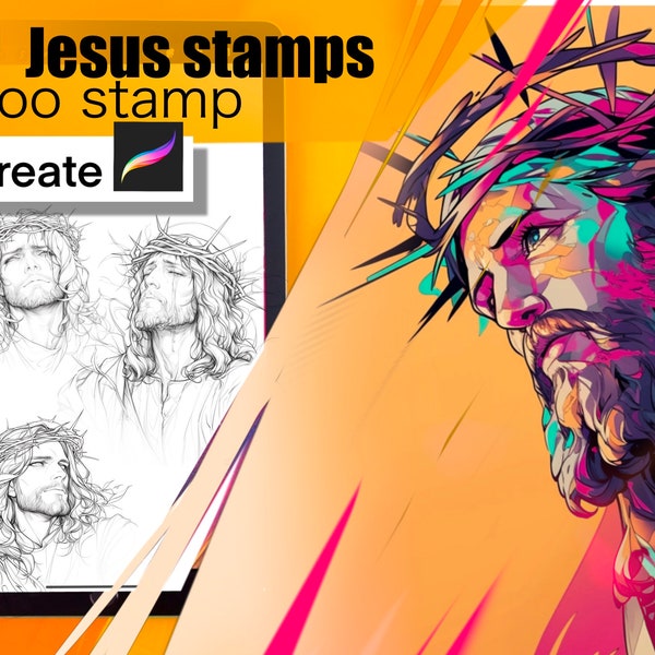 Jesus Stamp - Etsy