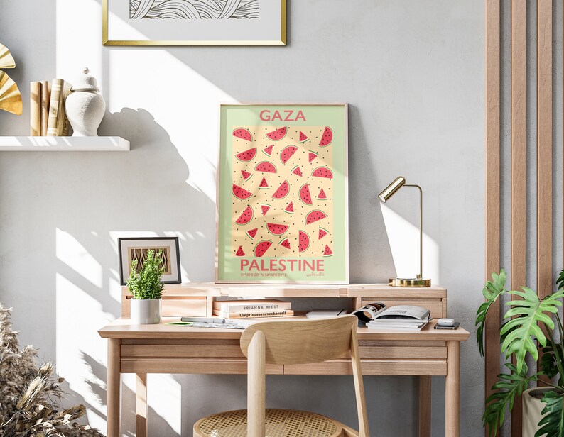 Palestine Poster Gaza Poster Palestine Art Digital Art Wall Art ...