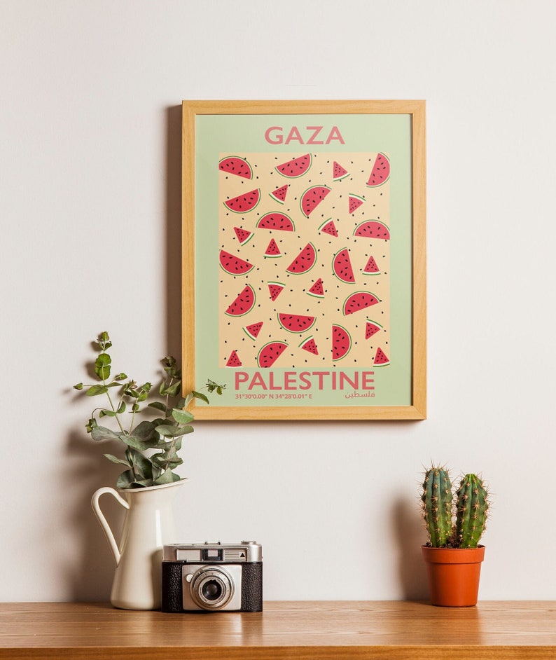 Palestine Poster Gaza Poster Palestine Art Digital Art Wall Art ...
